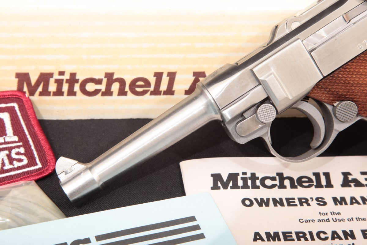 Mitchell Arms Spm Model American Eagle Luger, Stainless 4 Sa Semi ...