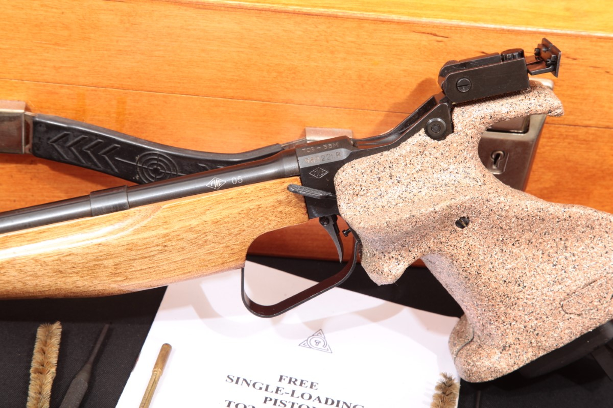 Russian Tula Toz-35m To3-35m Free Pistol Import Marked, Blue 11 Single ...