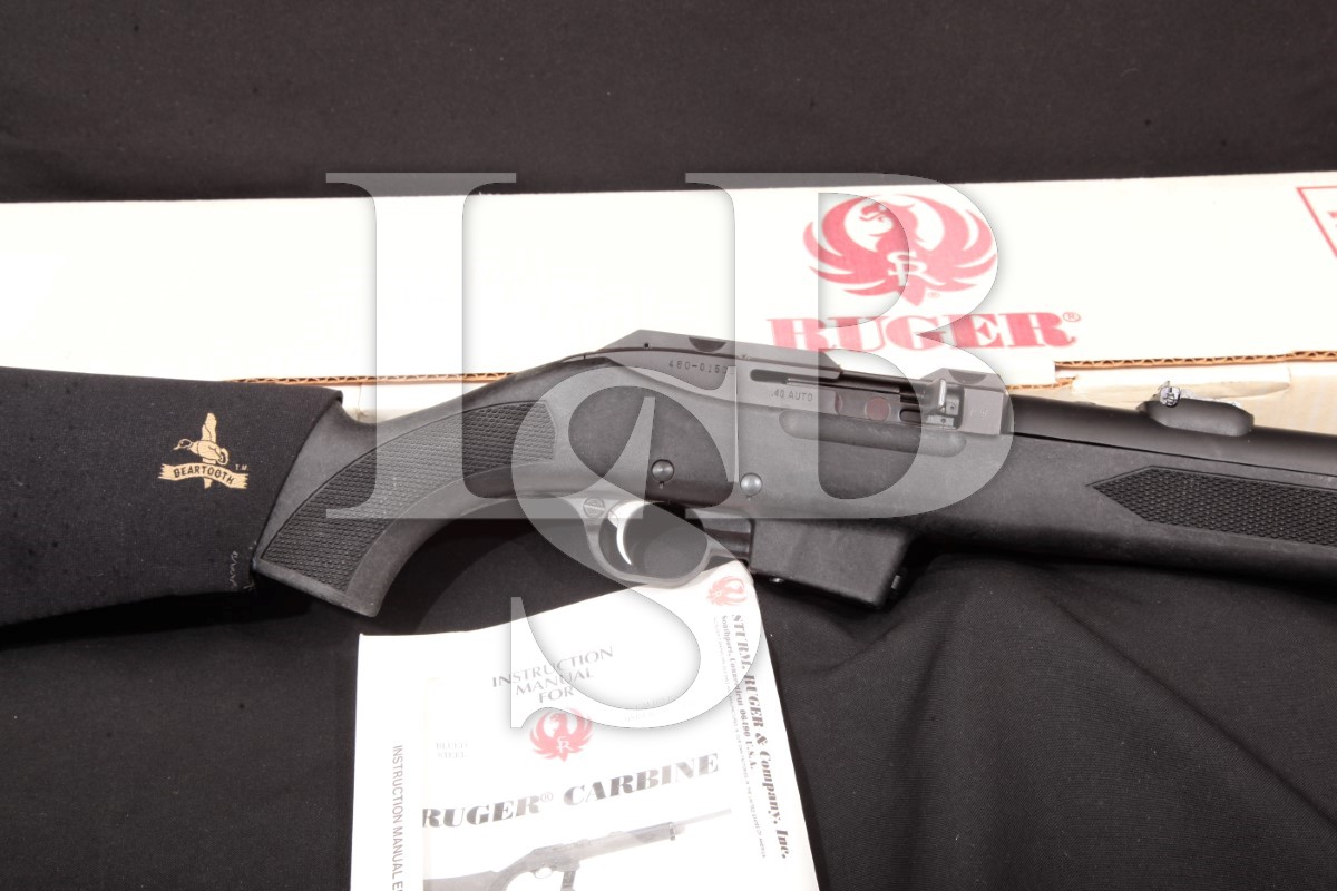 Sturm, Ruger & Co. Model Pc4 Carbine 04801, Blue 16 1/4" Detachable ...