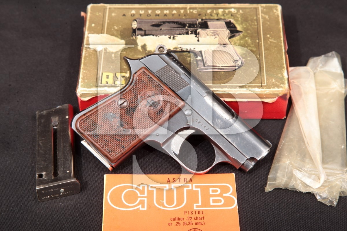 Astra-Unceta Model Cub 2000, Blue 2 Single Action Sa Semi-Automatic Magazine Fed Subcompact ...