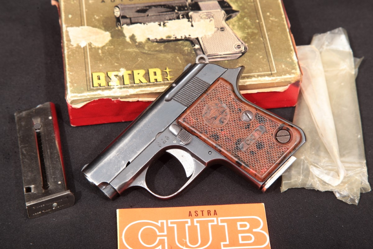 Astra-Unceta Model Cub 2000, Blue 2 Single Action Sa Semi-Automatic Magazine Fed Subcompact ...