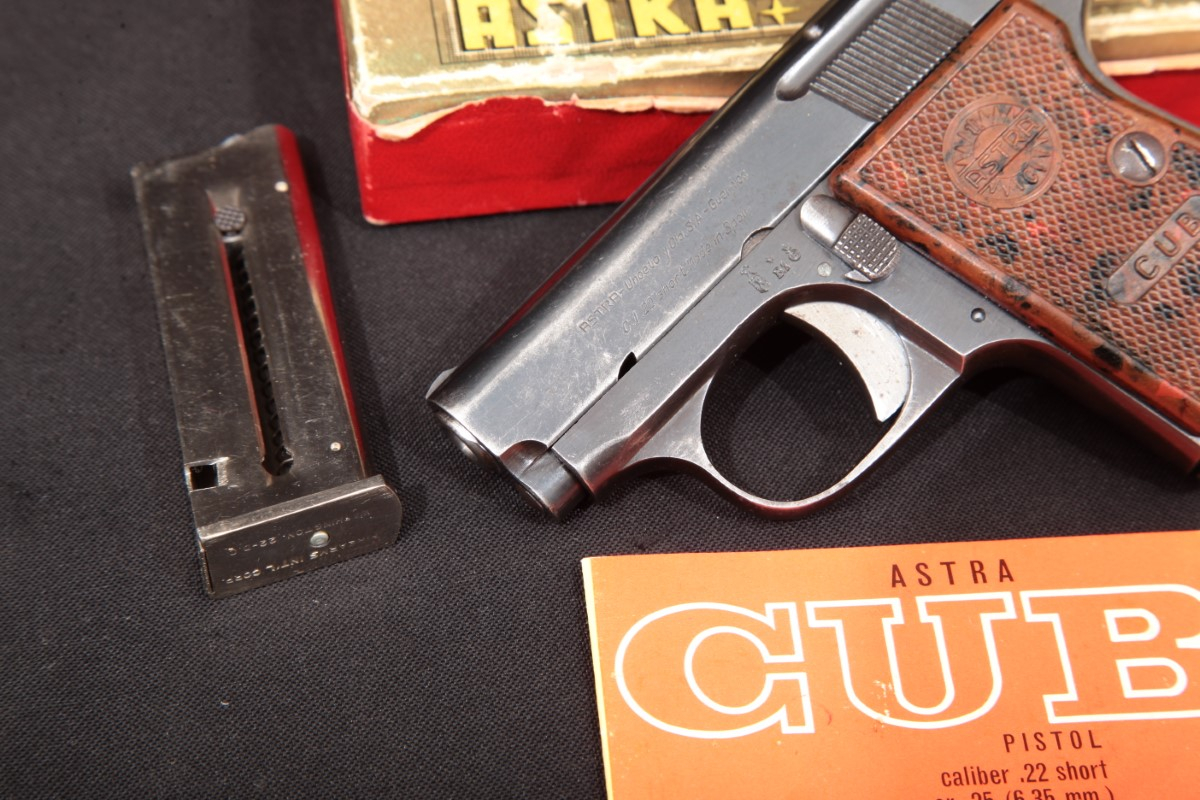 Astra-Unceta Model Cub 2000, Blue 2 Single Action Sa Semi-Automatic Magazine Fed Subcompact ...