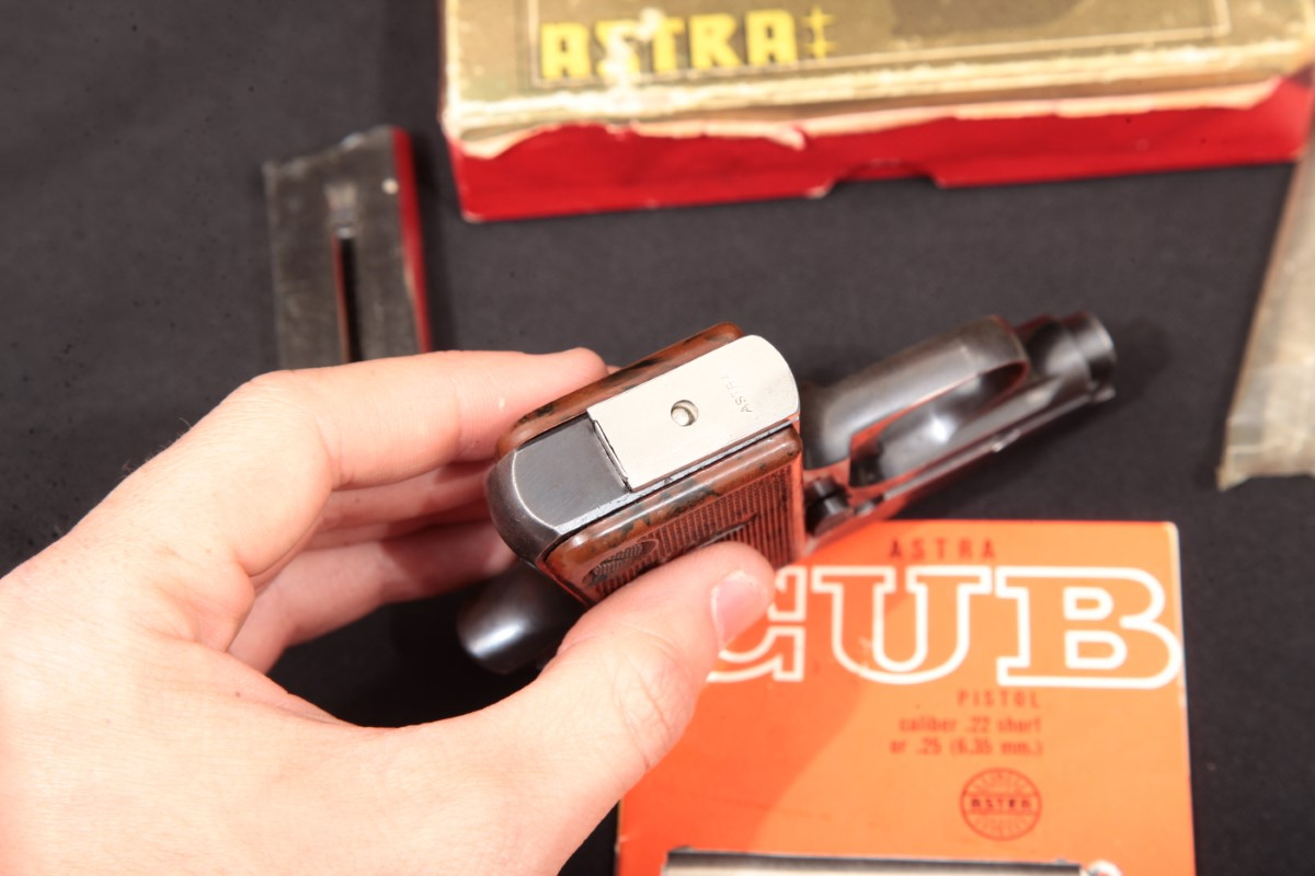 Astra-Unceta Model Cub 2000, Blue 2 Single Action Sa Semi-Automatic Magazine Fed Subcompact ...