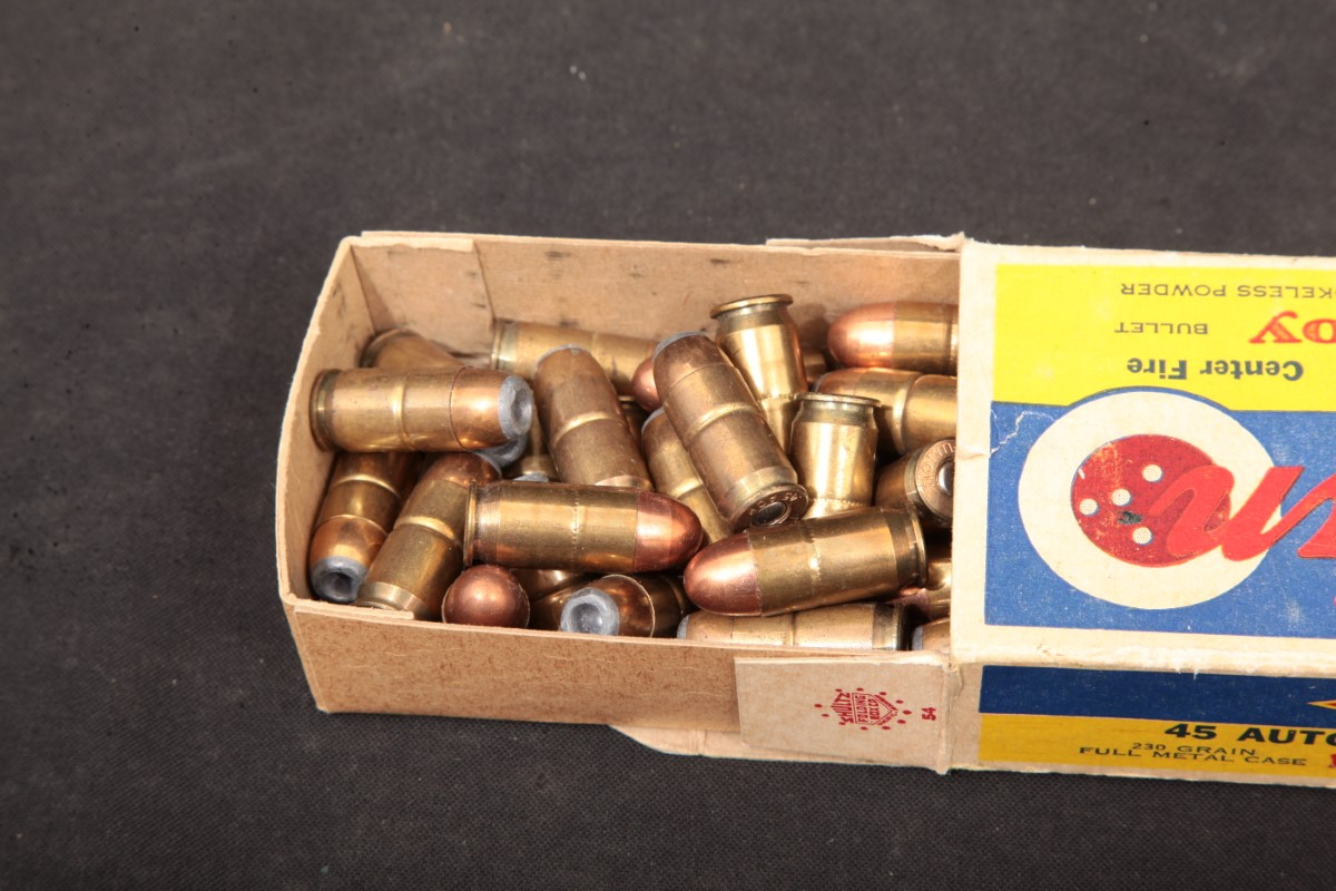 160x .45 Acp Mixed Ammunition S&W, Win, Western, Norma & Reloads Mixed ...