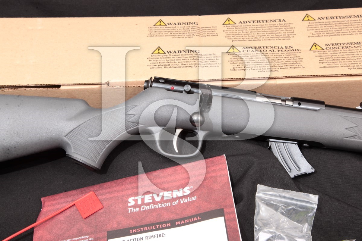 Savage Stevens Model 300, Blue 20 7/8” Synthetic Stock Detachable ...