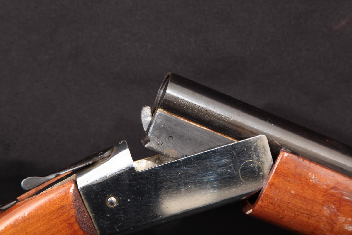 Fie Firearms Shinkosha Model Sb4, Blue & Chrome 18 1/2" Single-Shot ...