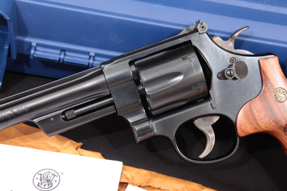 Smith & Wesson S&W Model 25-15 The 1955 Model .45 Target Heavy Barrel ...