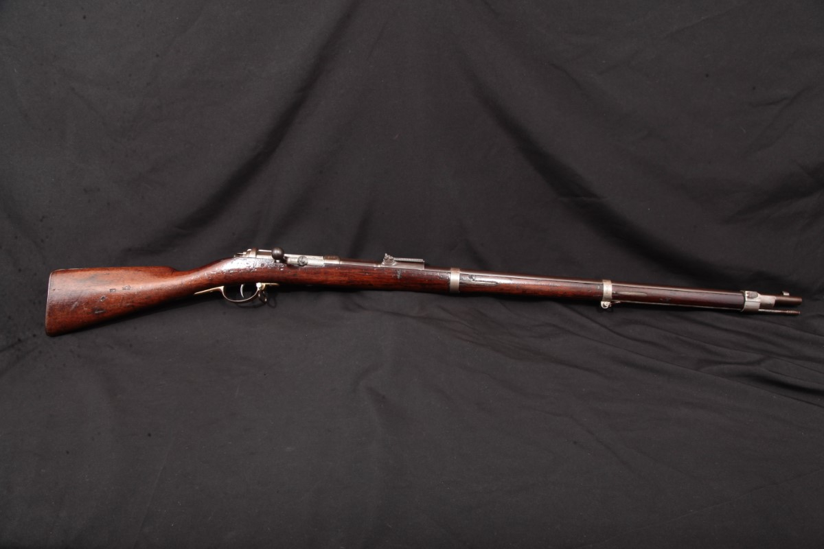 German Mauser Model 1871, Amberg M71, Unit Marked, Blue 33 Military ...