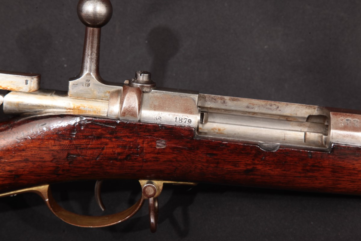 German Mauser Model 1871, Amberg M71, Unit Marked, Blue 33 Military ...