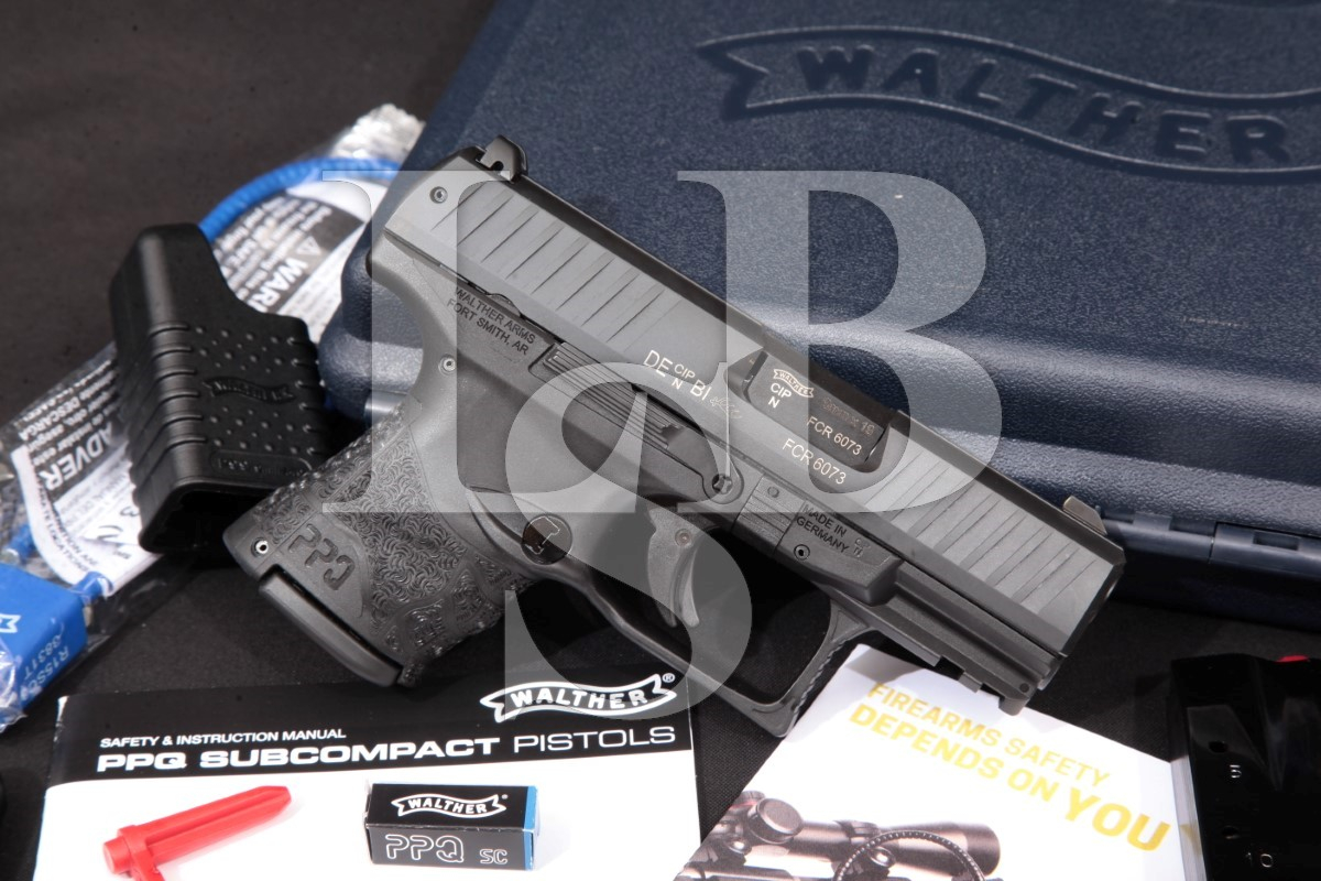 Walther Model Ppq Sub-Compact Le Edition 2829789, Black 3 1/2" Striker ...