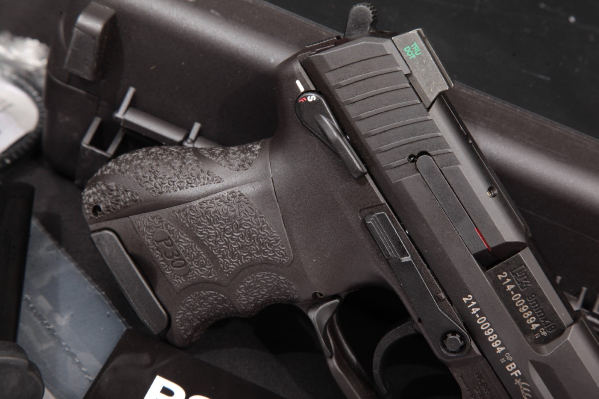 Heckler & Koch Hk H&K Model P30sk P30-Sk V3, Blue 3.27" Ambidextrous Sa ...