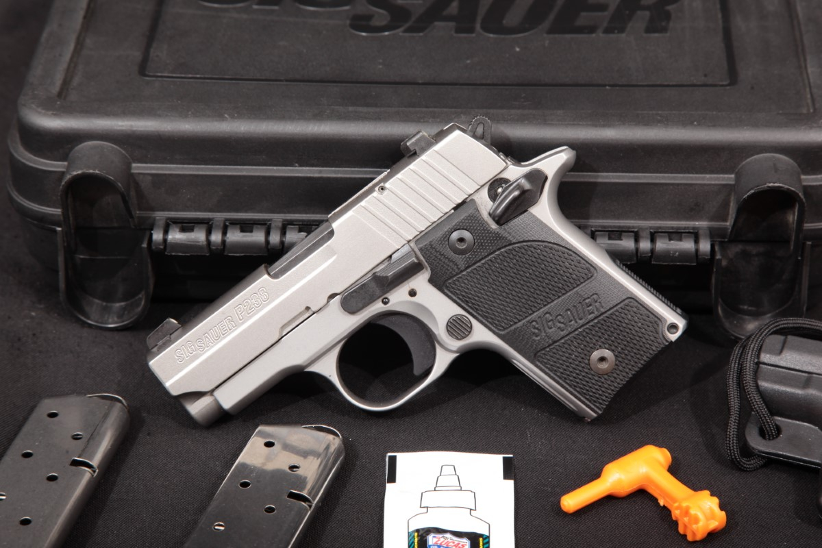 Sig Sauer Model P238 Hd 238-380-Hd-Ca, Stainless 2.82" Single Action ...