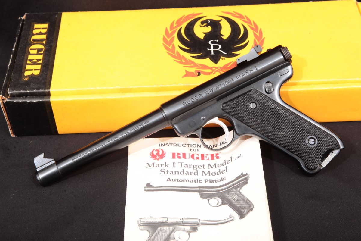 Sturm, Ruger & Co. Mark I Mki T-678 T678, Blue 6 7/8" Tapered Heavy ...