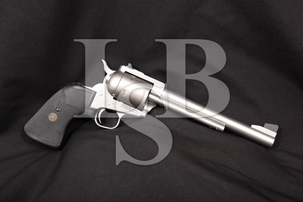 Freedom Arms Model 83 Field Grade, Stainless 7 1/2 in. 5-Shot SA Single ...