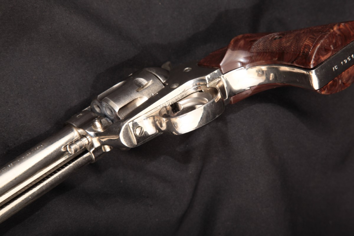 Rohm Gmbh Model 66, Nickel 4 Single Action Sa Six Shot Revolver With ...