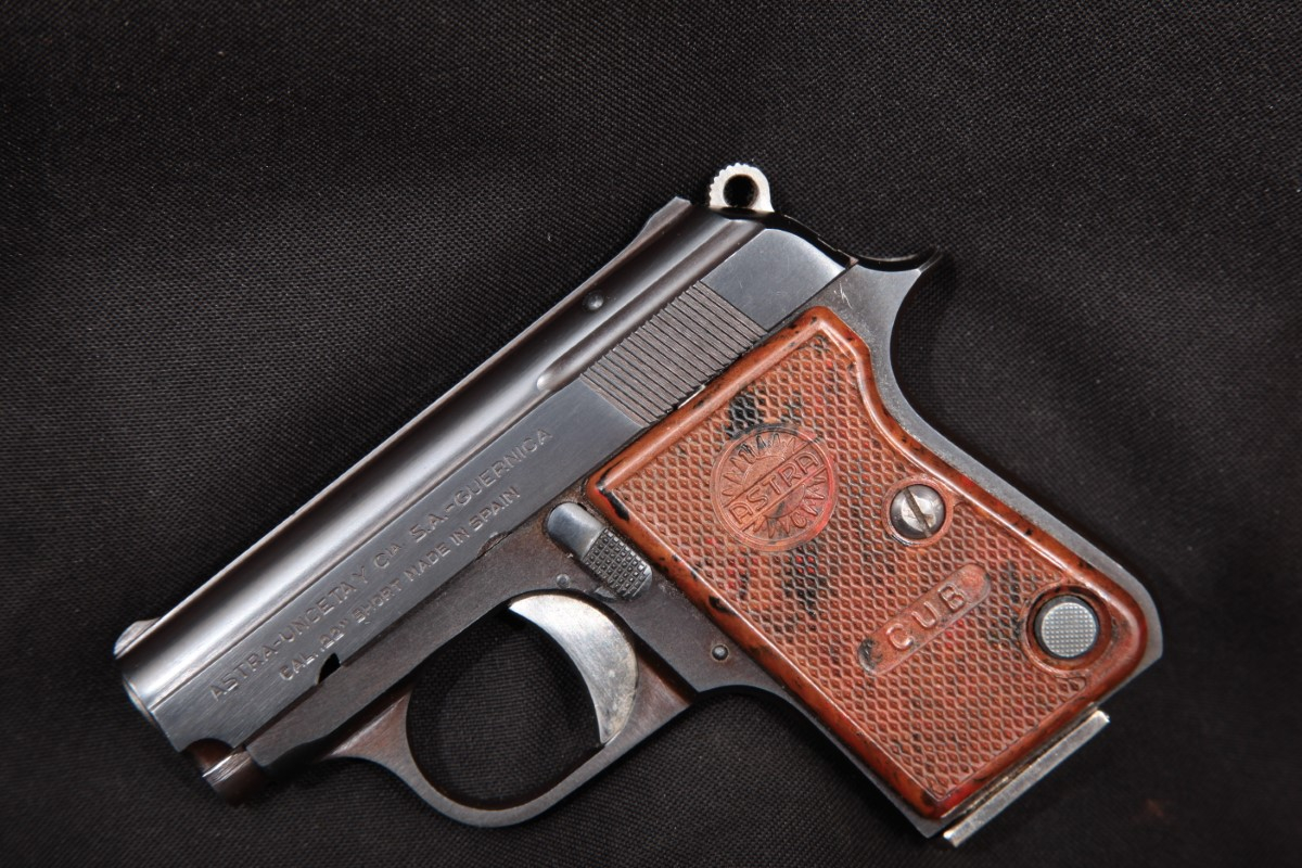 Astra-Unceta Model Cub 2000, Blue 2 Single Action Sa Semi-Automatic Magazine Fed Subcompact ...