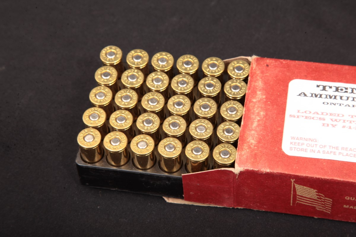 47x .45 Schofield Ten-X Ammunition 230 Grain Lead Rn Bullets Sass ...