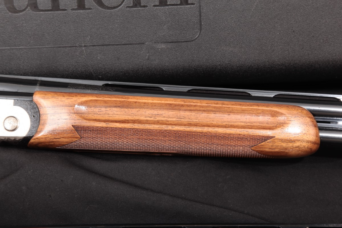 Franchi Renaissance Classic, Engraved Blue & Coin 26 In. O/U Over Under ...