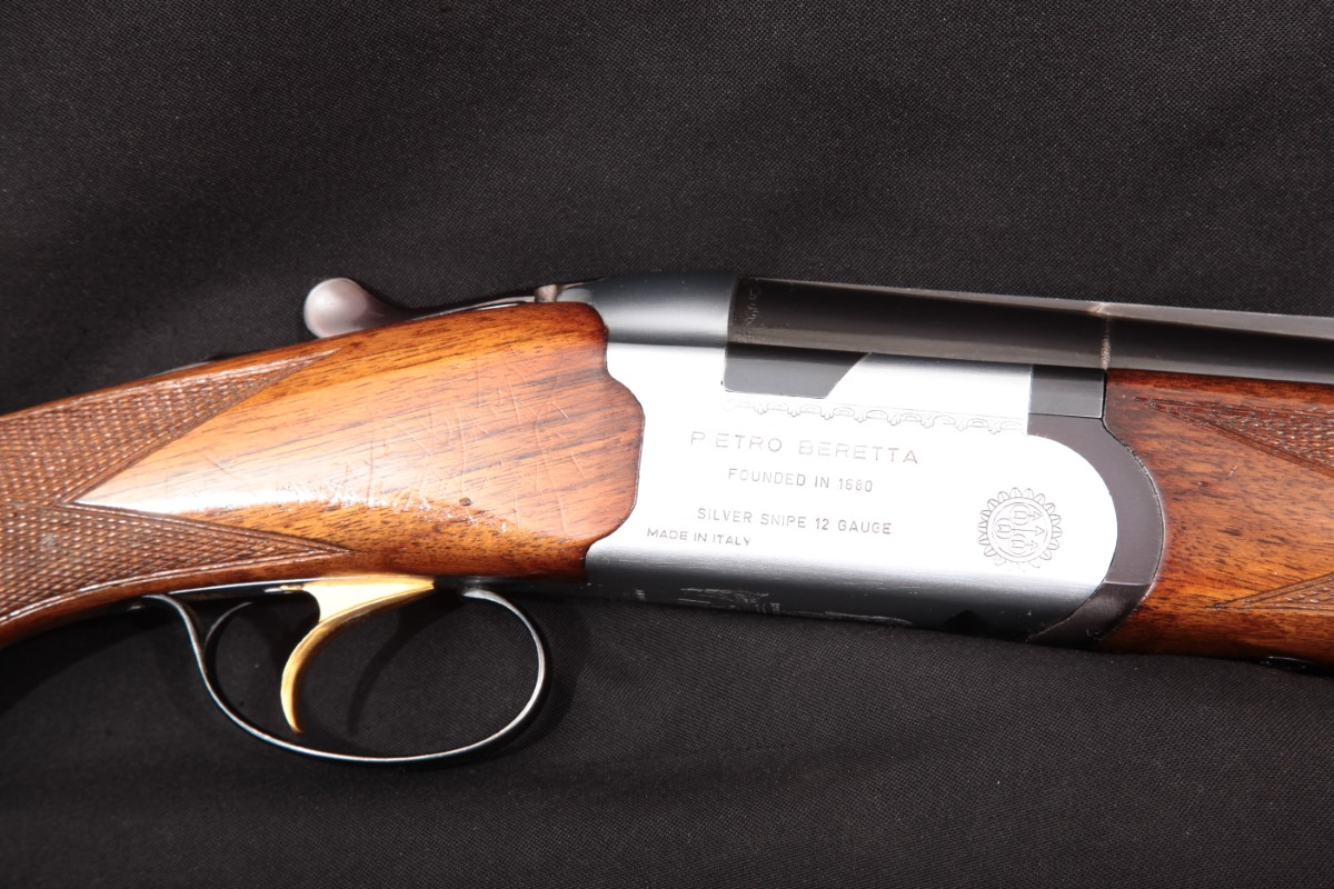 Beretta Model Silver Snipe, Blue & Chrome 28 In. Vent-Rib Non-Selective ...