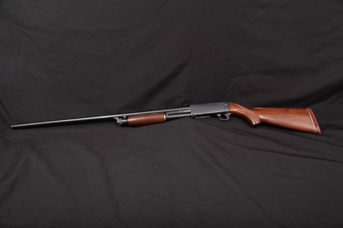 Ithaca Model 37 Featherlight, Blue 30 In. Slam-Fire Bottom-Eject Pump ...