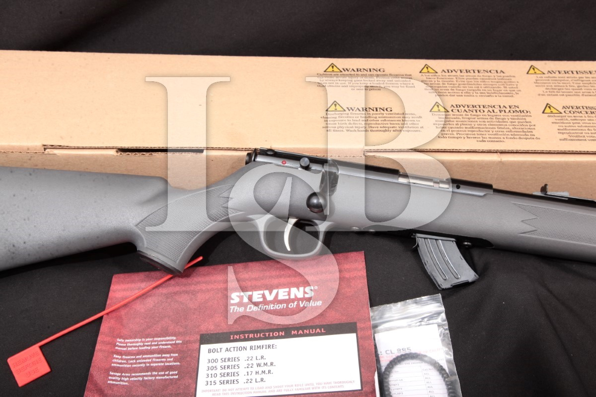 Savage Stevens Model 300, Blue & Grey Polymer 20 3/4 Detachable ...