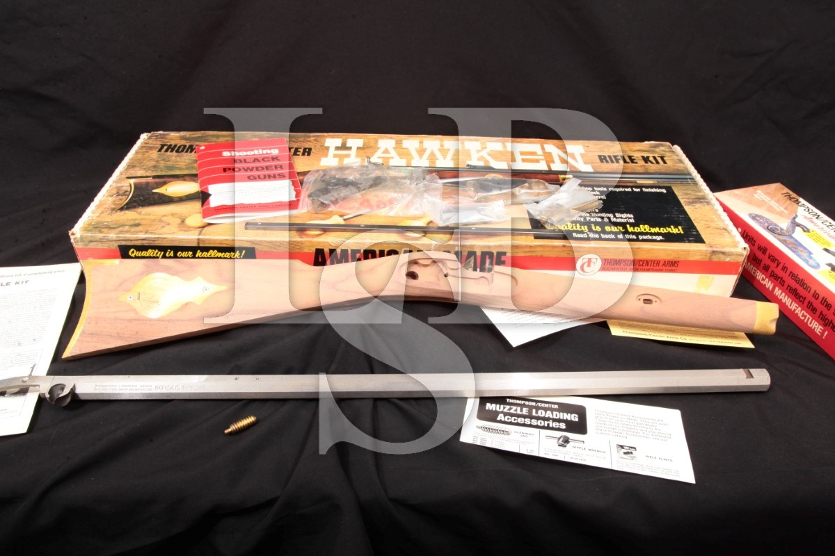 Thompson / Center Arms Hawken Rifle, Unfinished 28” Percussion Cap and ...