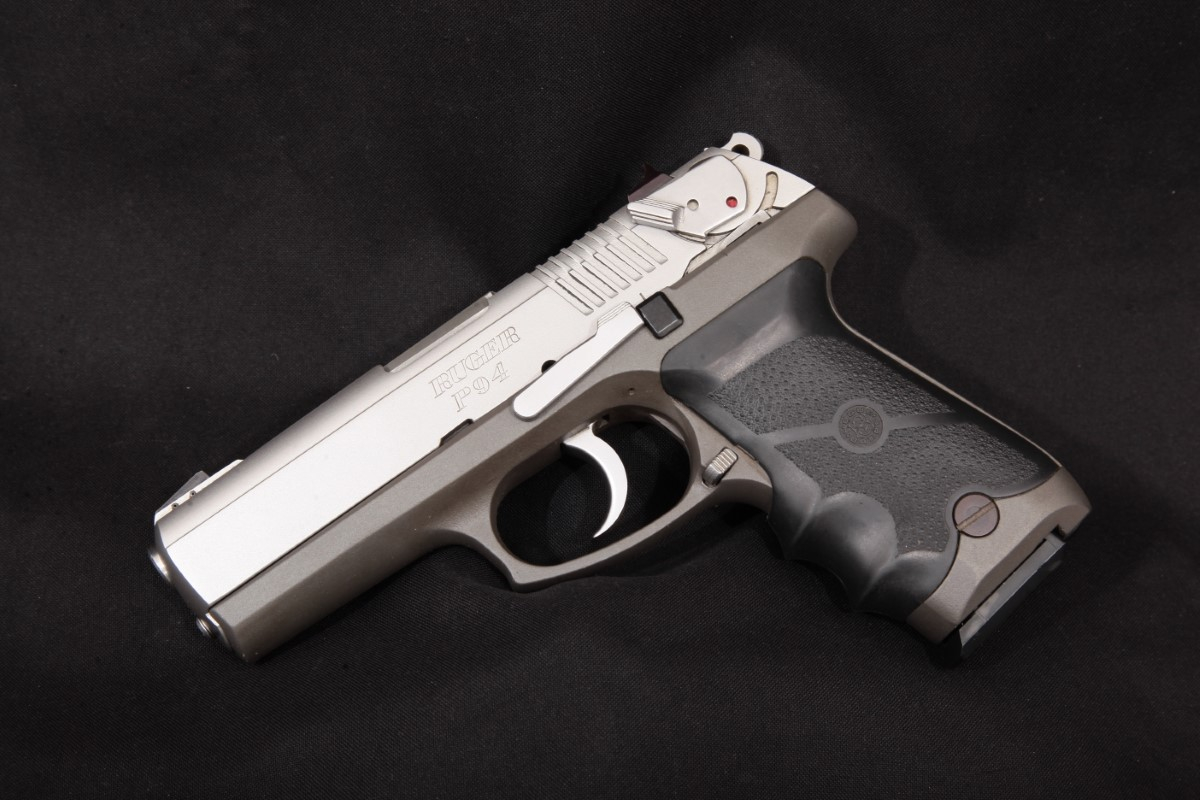 Sturm, Ruger & Co. Model P94 P-94 P944, Stainless & Alloy 4" Sa/Da Semi ...