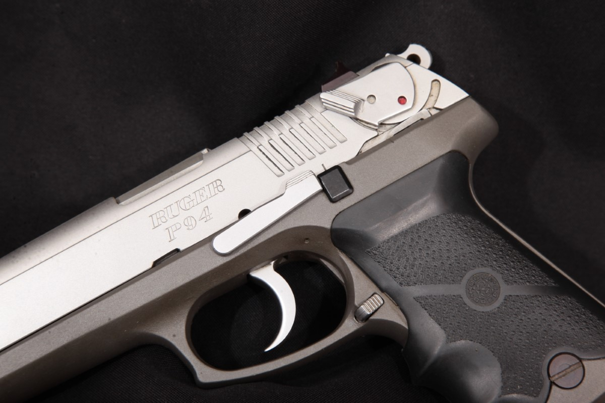Sturm, Ruger & Co. Model P94 P-94 P944, Stainless & Alloy 4" Sa/Da Semi ...