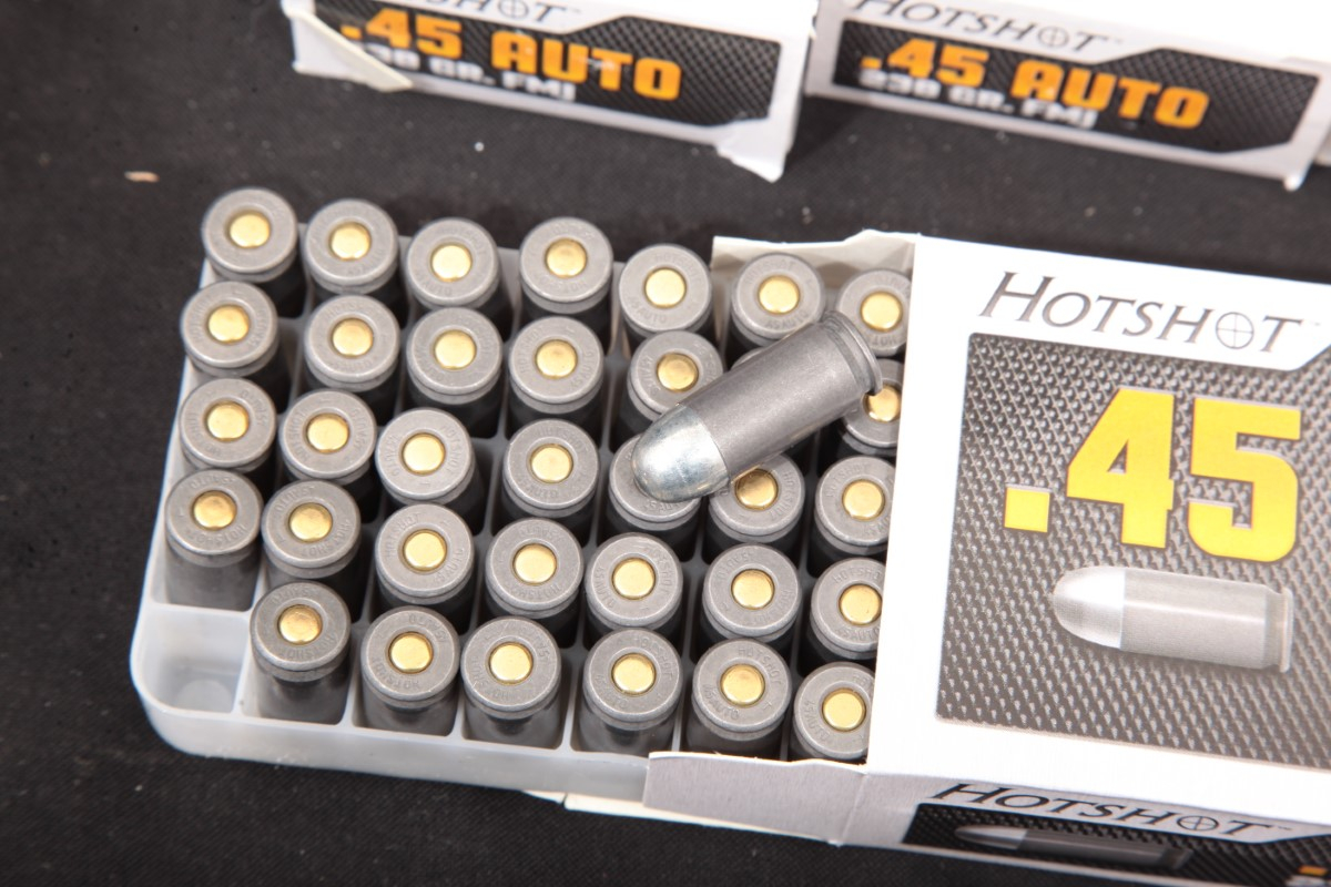 400x .45 Auto Ammunition Hotshot (Russian) 238 Grain Magnetic Fmj ...