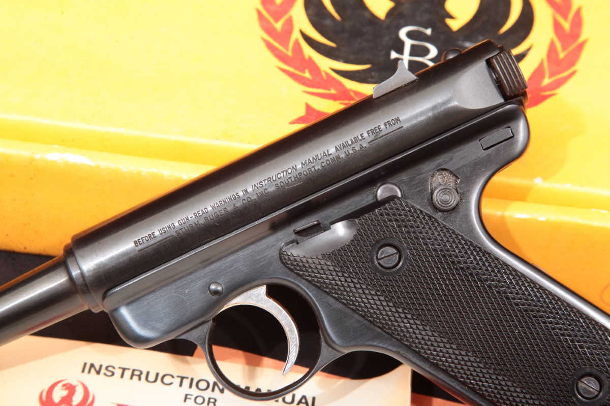 Sturm, Ruger & Co. Model Mark Ii Mk-Ii Mkii Mk2 Cat No Mk-4, Blue 4 3/4 ...