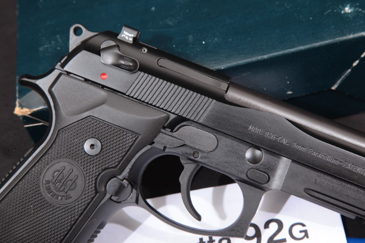 Beretta 92g-Sd Special Duty Model 92 G 92g, Black Bruniton & Alloy 5 ...