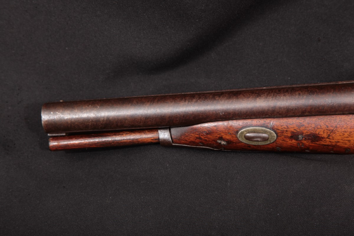 Unknown Henry Elwell Back Action Howdah, Browned 8" Double Barrel ...