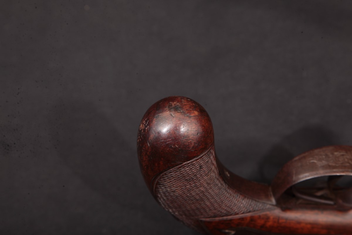 Unknown Henry Elwell Back Action Howdah, Browned 8" Double Barrel ...