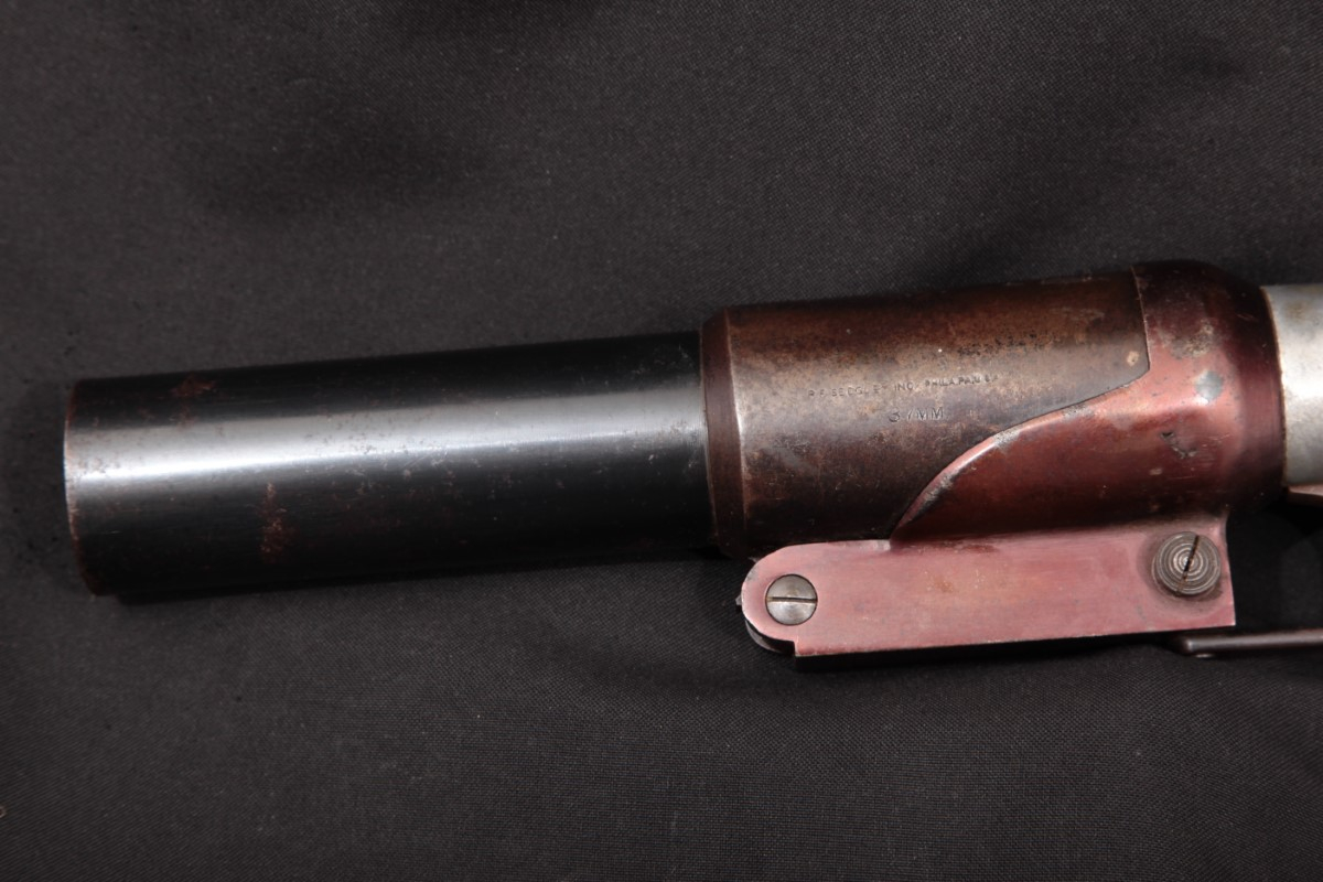 Coston-Sedgley Parachute Signal Pistol, Blue & Alloy 7 1/2" Single Shot ...