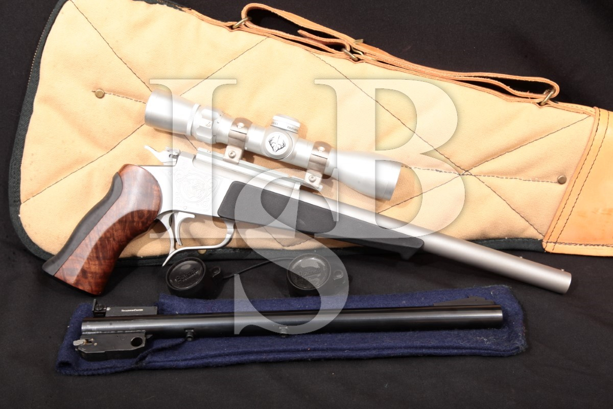 Thompson / Center Arms Model Contender, Stainless & Blue 14