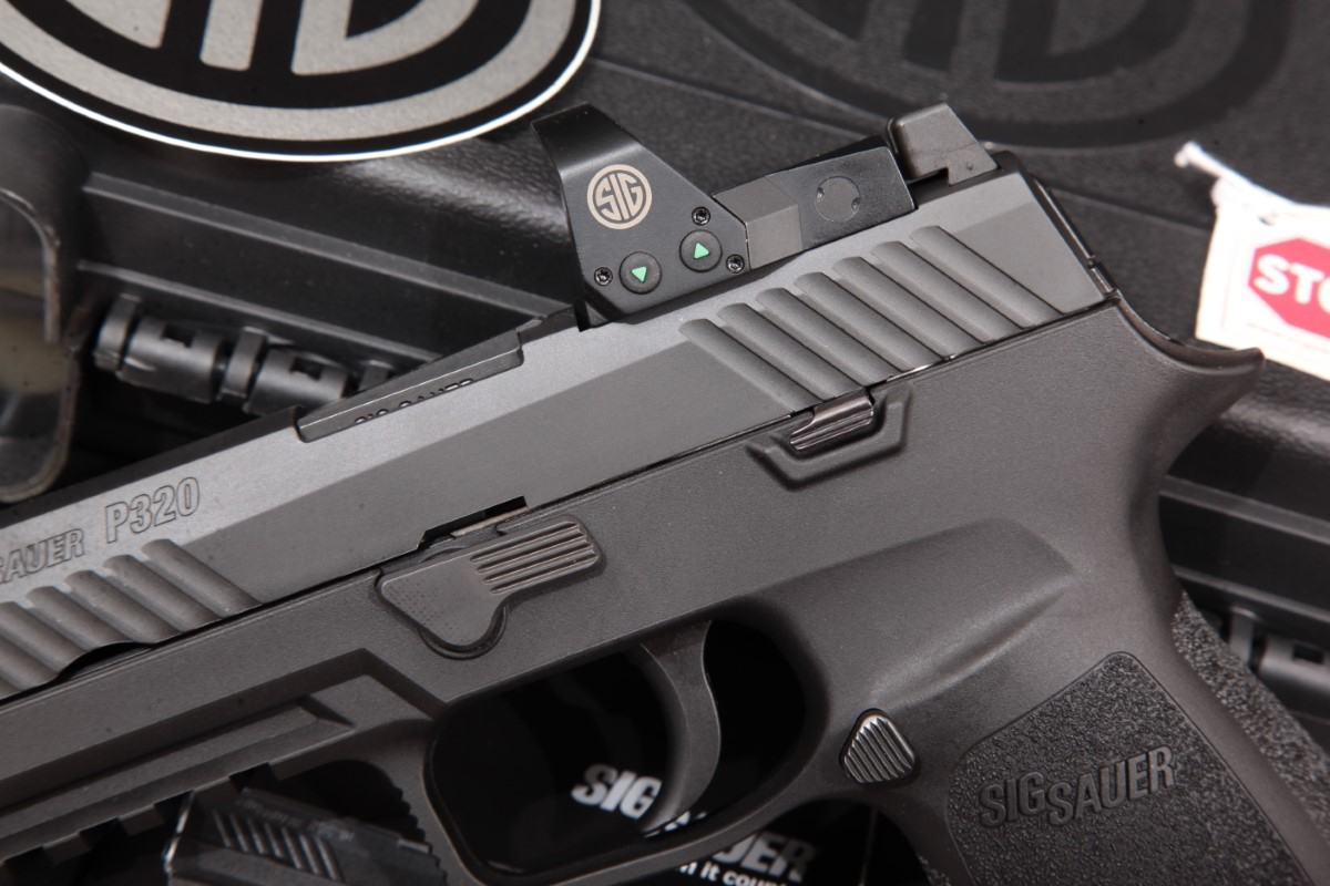Sig Sauer P320 Rx Compact P320c Rx, Black Nitron & Polymer 3.9 Striker ...