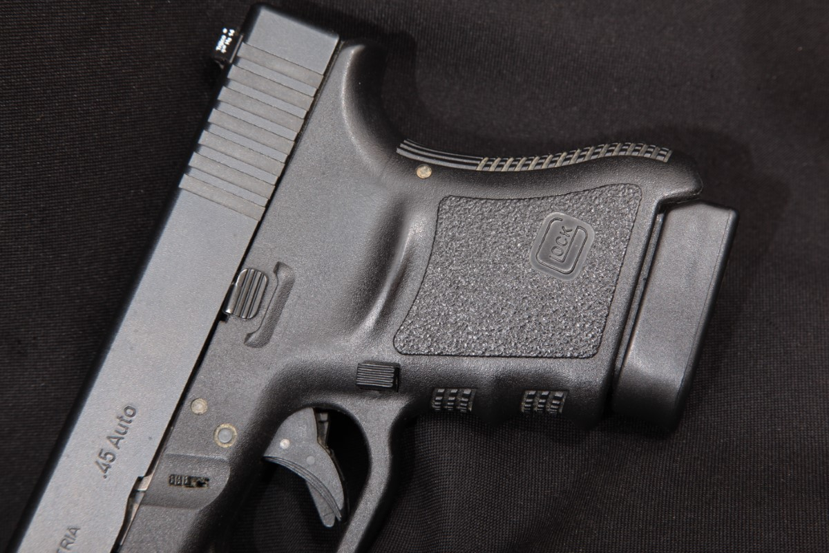Glock Model 36 G36, Tennifer & Black Polymer 3.78 Striker Fired ...
