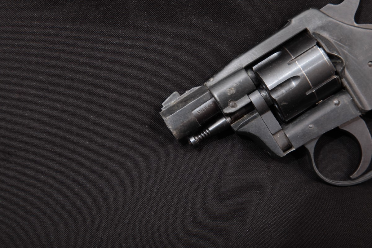 Rohm Model 23 Rg 23, Black Alloy 1 Double Action Da/Sa Snubnose Six ...