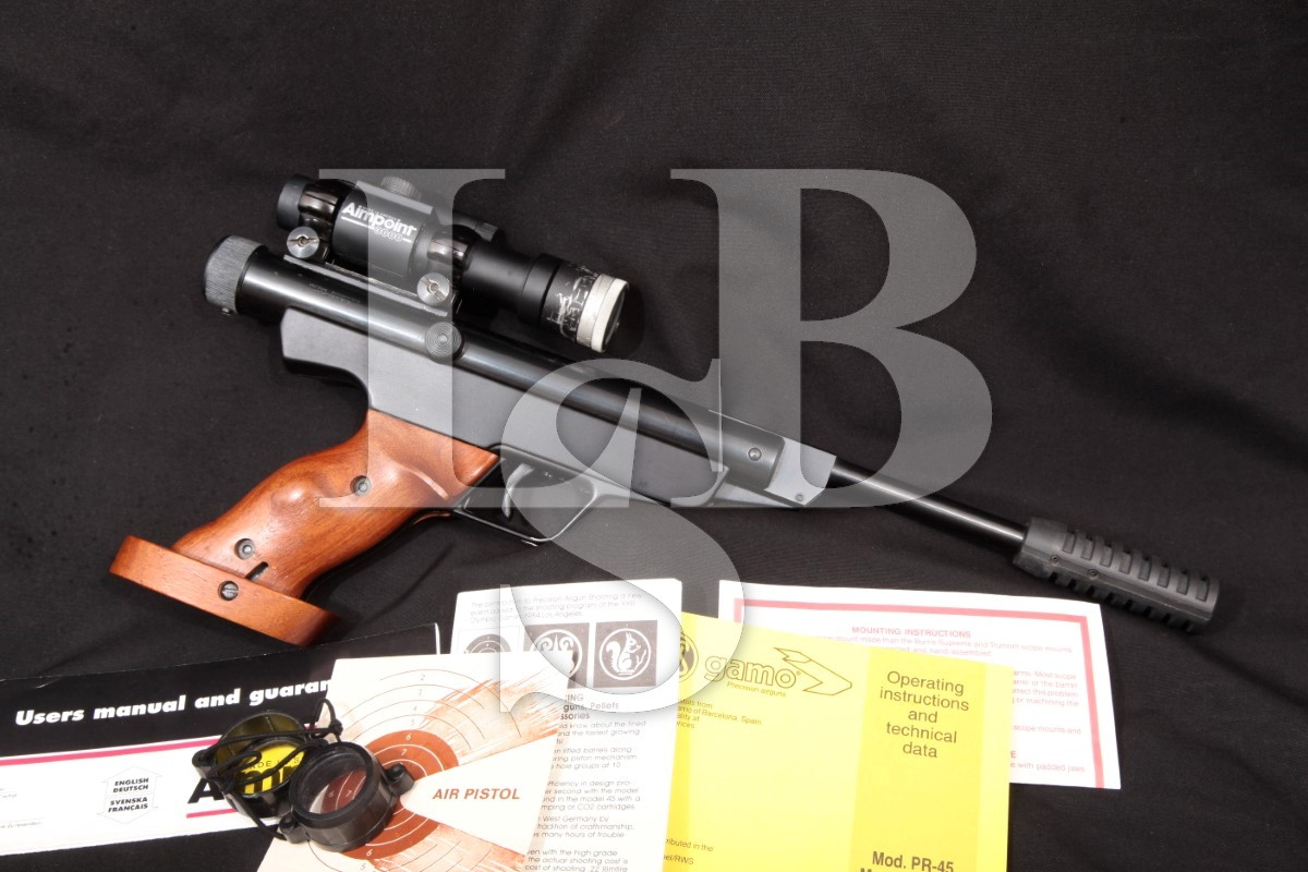 RWS Diana Model 6 G 6G, Blue & Black Polymer 7” Break Barrel Pellet ...