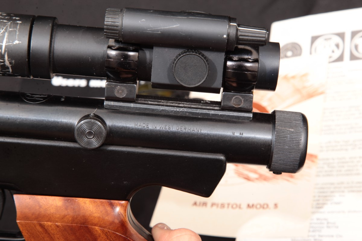 Rws Diana Model 6 G 6g, Blue & Black Polymer 7 Break Barrel Pellet ...