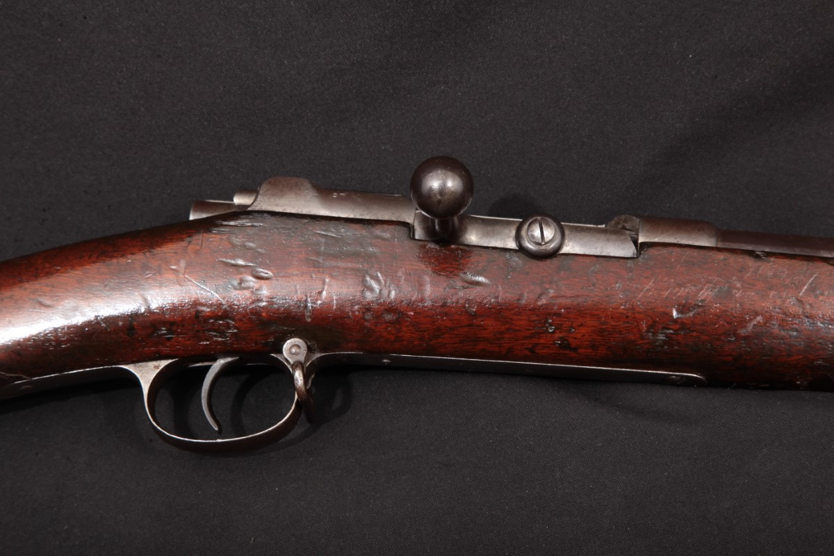 German Mauser Model 71/84, Amberg 1871/1884, Blue 31 Military Bolt ...