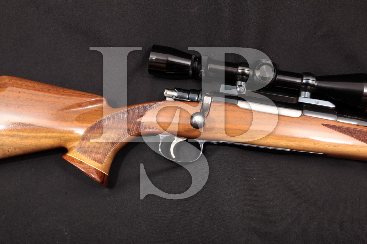 German Mauser Mauser 98 M98 Sporter, Blue 24” Sporterized Bolt Action ...