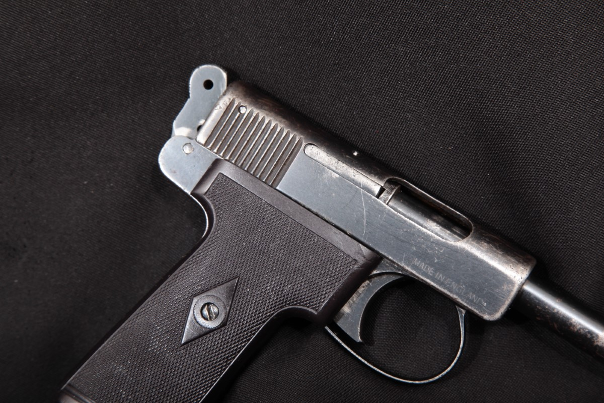 Webley & Scott W&S Model 1908 Self-Loading Pistol #S Match, Blue 3 Sa ...