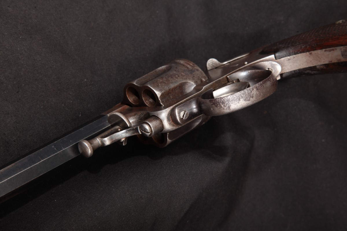 Unknown German 1883 Reichsrevolver Officers Model Matching #S, Blued 4 ...