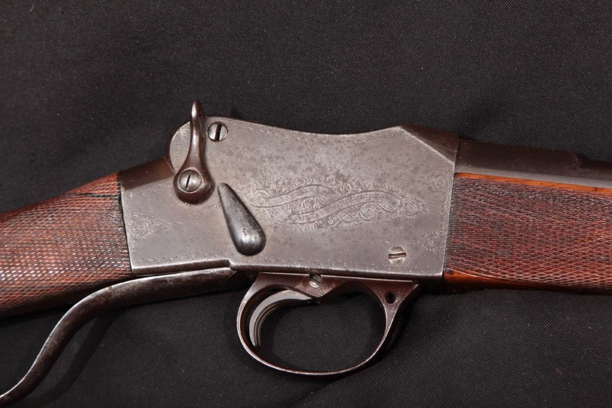 Thomas Barnsley Model Martini-Henry Sporting Rifle Adams & Taint Barrel ...