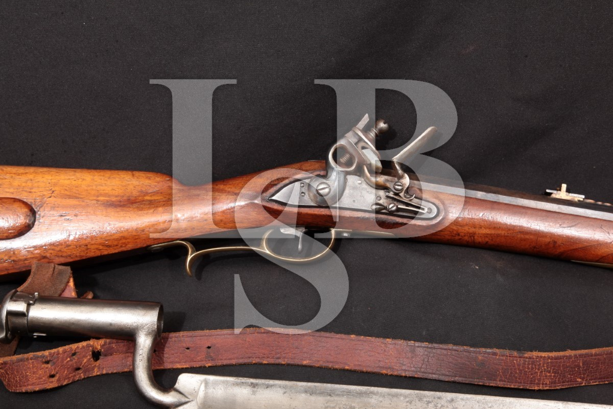 UNKNOWN Prussian 1810 Jaegerbuchse Carbine, Patina 26” Flintlock Black ...