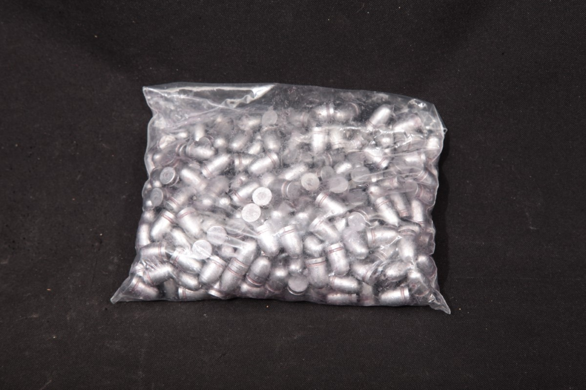 320x .355 Diameter 9mm Lead RN Bullets Unknown Brand .355 Dia. Bullets