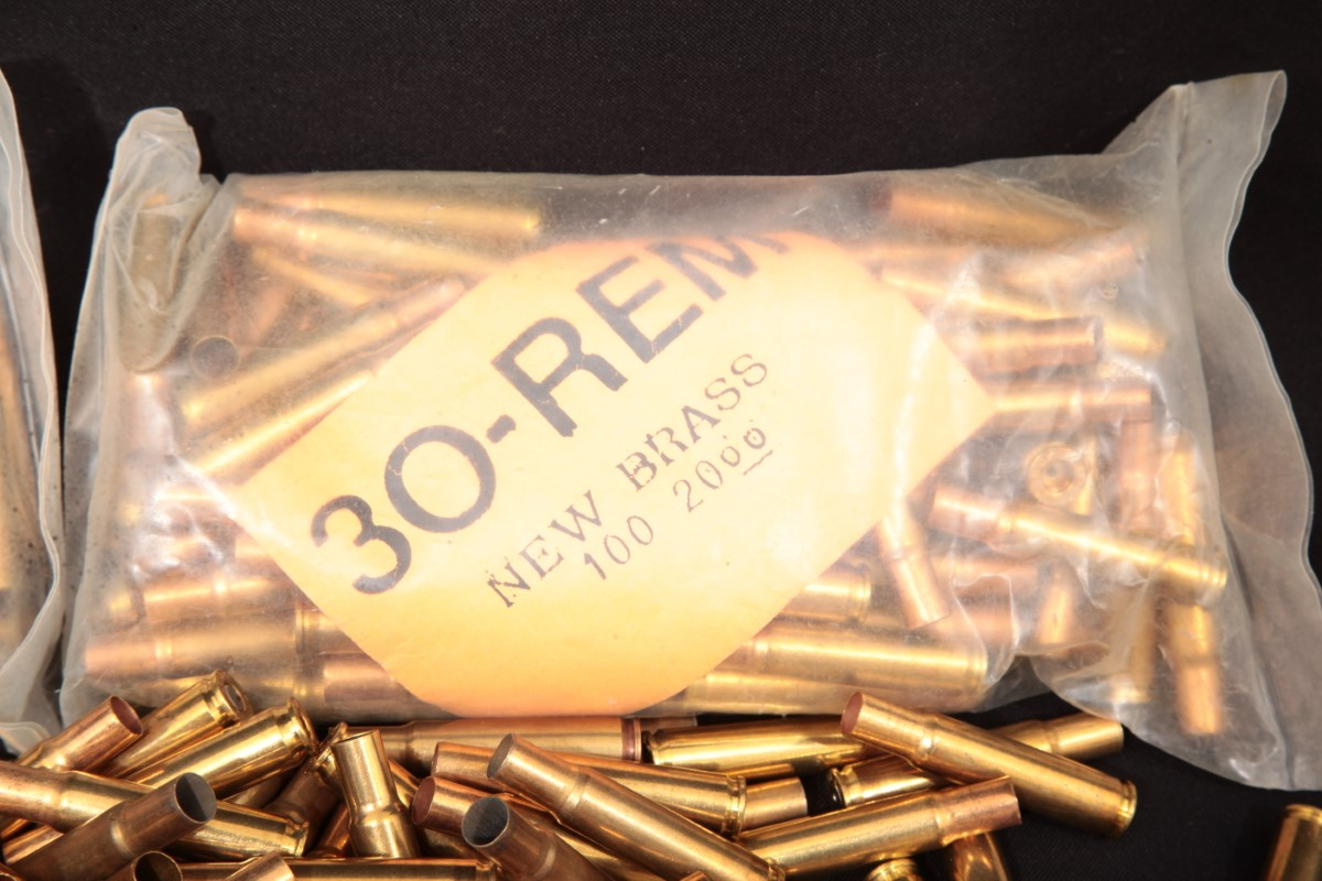 395x .30 Rem. New & Fired Remington Brass Cases .30 Remington Brass ...