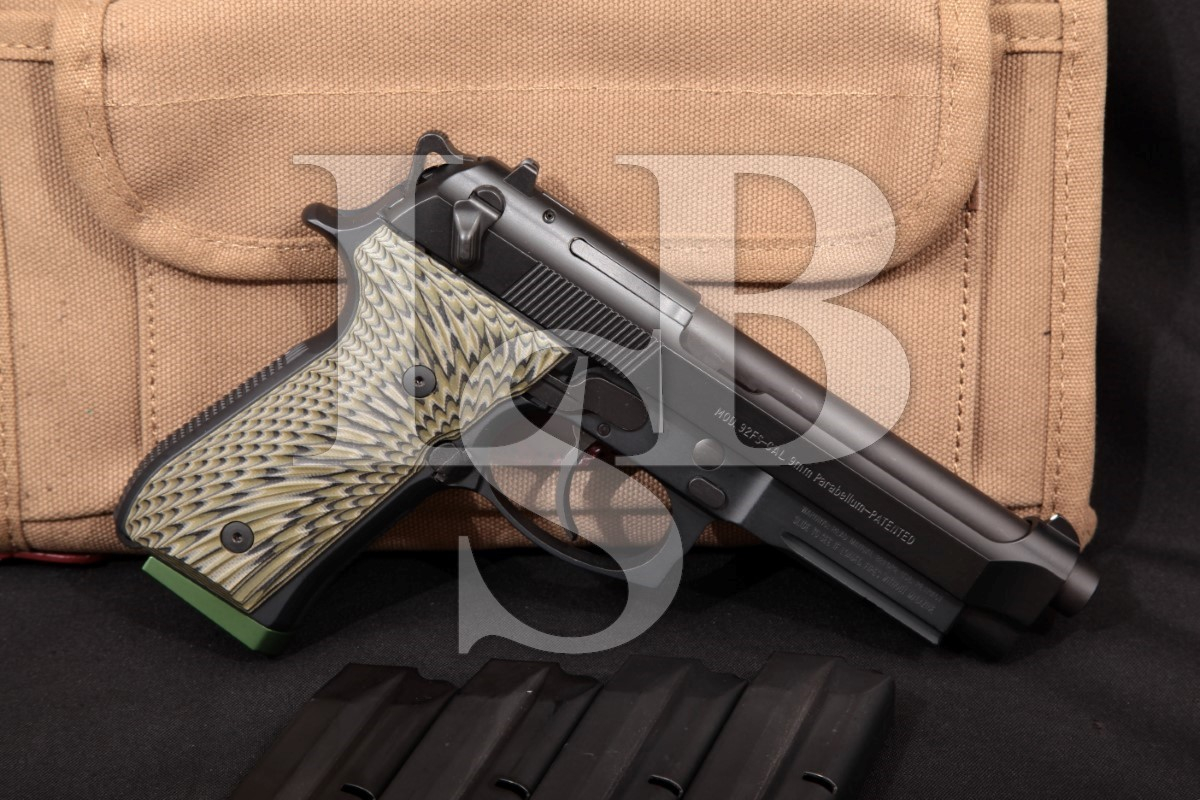 Beretta 92fs Type M9a1, Bruniton & Alloy 5 Double Action Da/Sa Semi ...