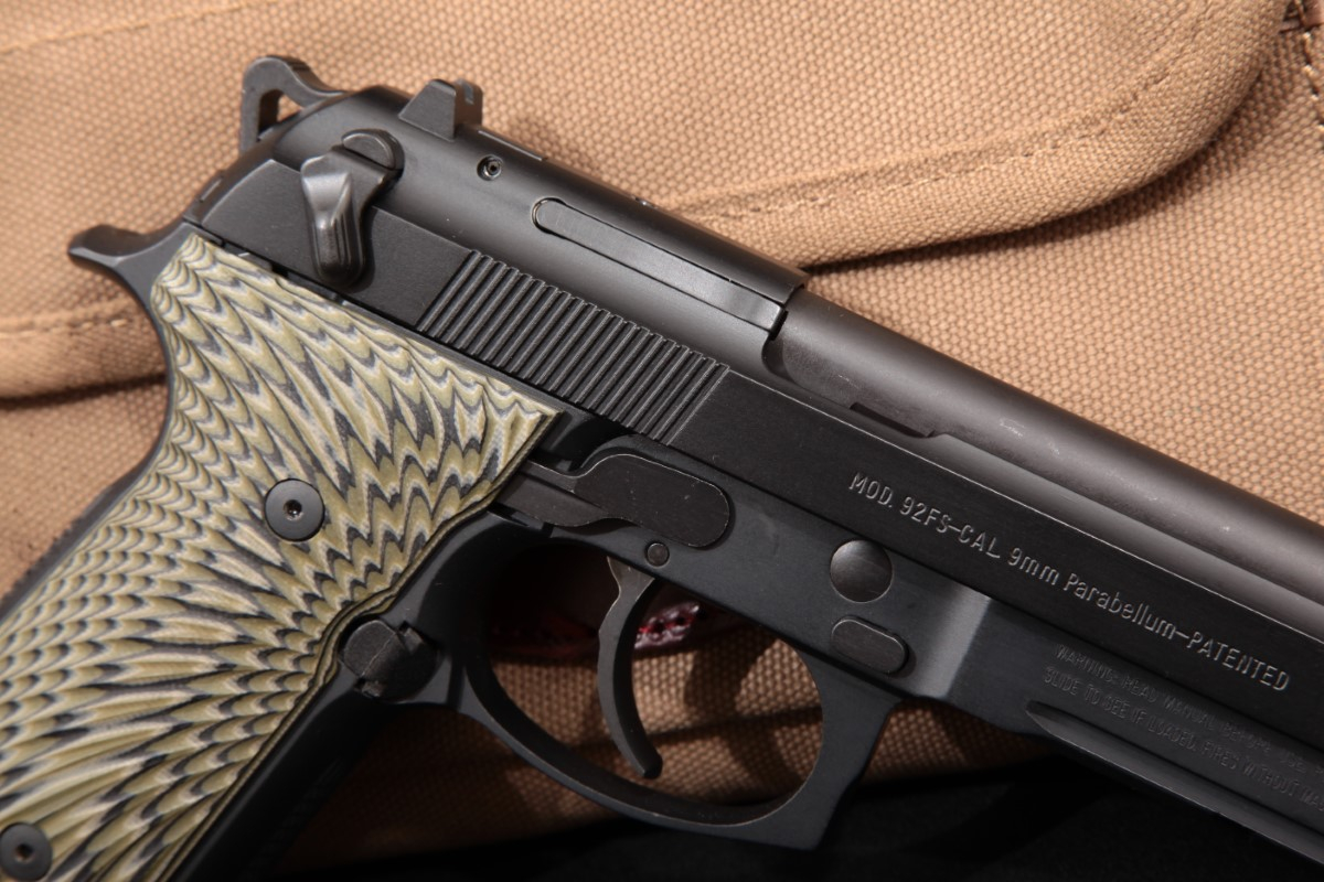 Beretta 92fs Type M9a1, Bruniton & Alloy 5 Double Action Da/Sa Semi ...